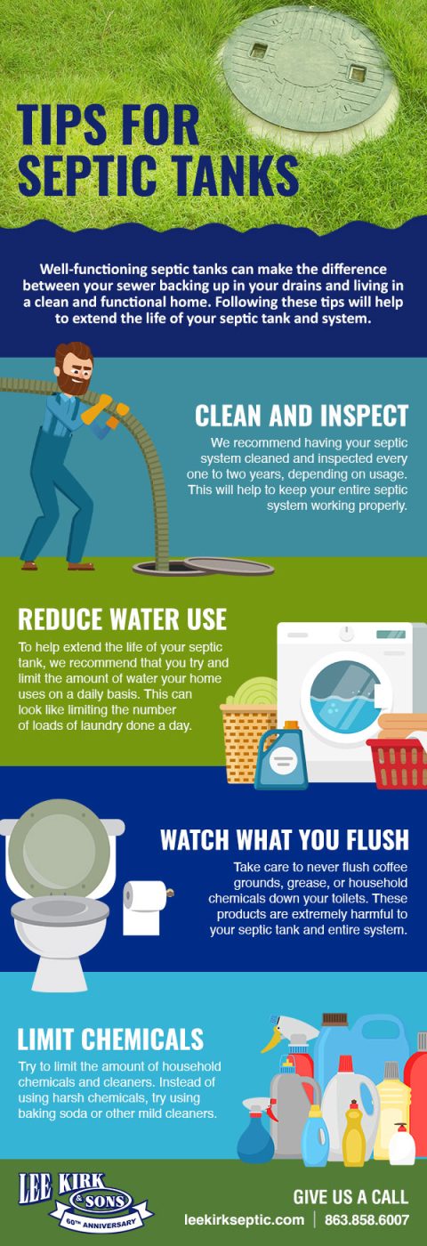 Tips for Septic Tanks - Lee Kirk & Sons Septic, Lakeland FL